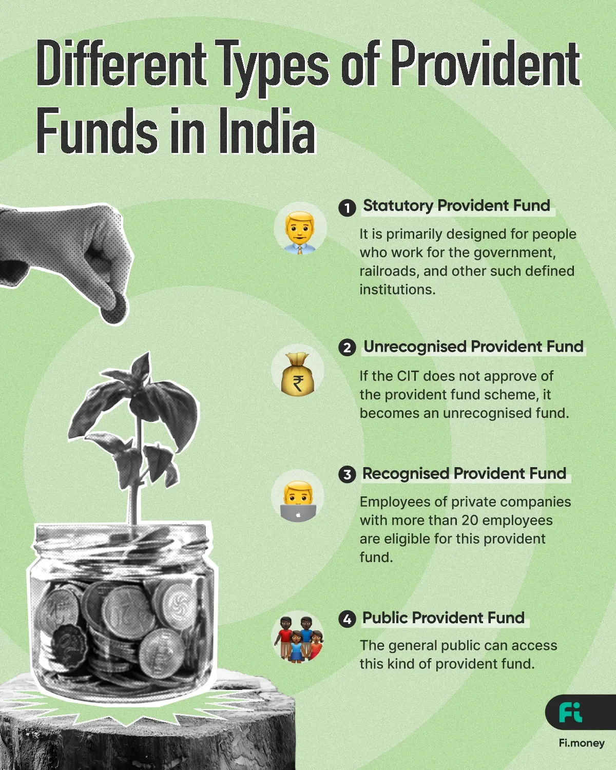 Types of Provident Funds in India | Fi Money